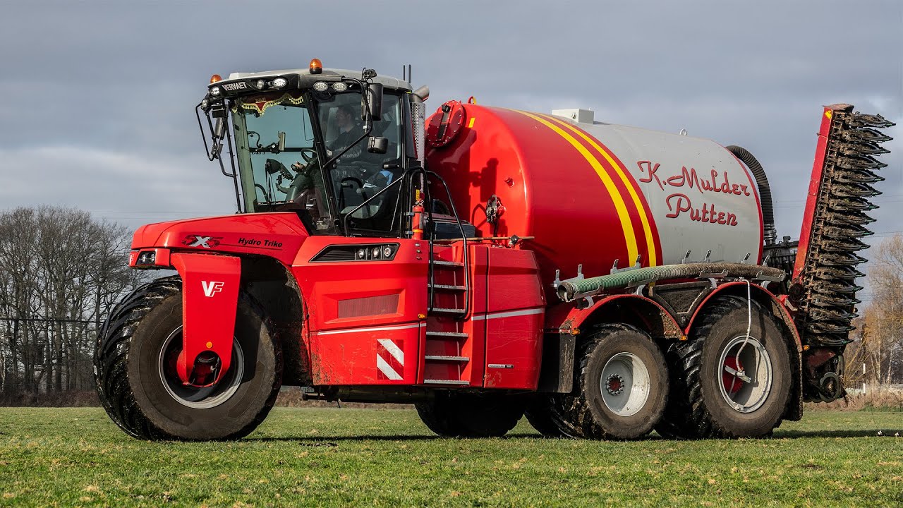 2021 | *NEW* Vervaet Hydro Trike 5x5 | Grasland bemesten | K. Mulder ...