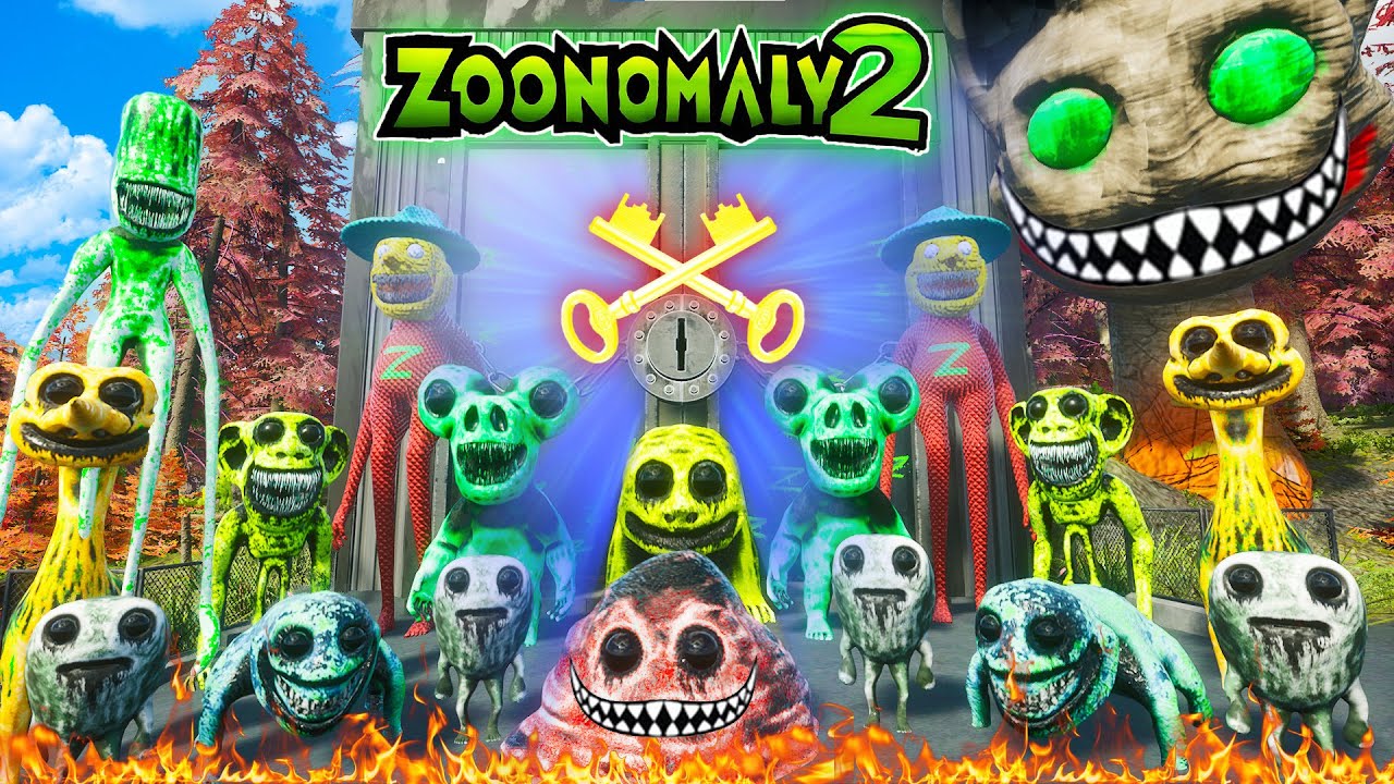Zoonomaly 2 - ALL JUMPSCARES vs MOBILE vs MINECRAFT vs GARRY'S MOD and ...