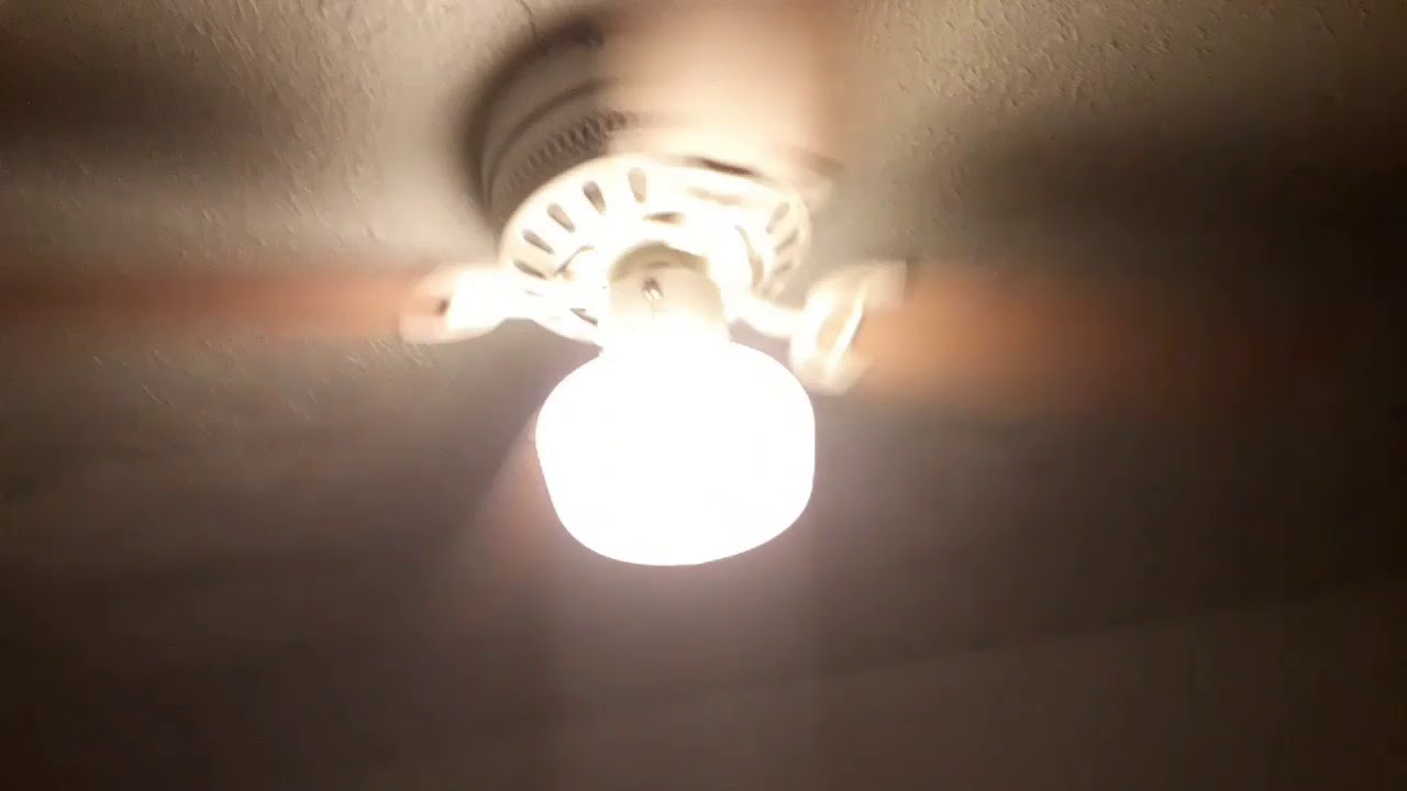 Final video of the ceiling fans at the apartment - YouTube