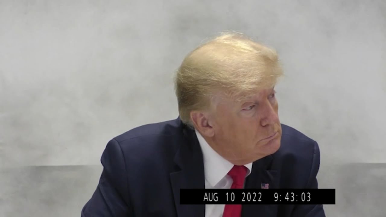 Newly released video offers first look into Trump deposition - YouTube