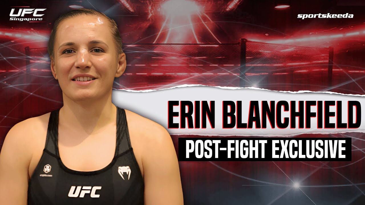 Erin Blanchfield - Post fight exclusive - YouTube