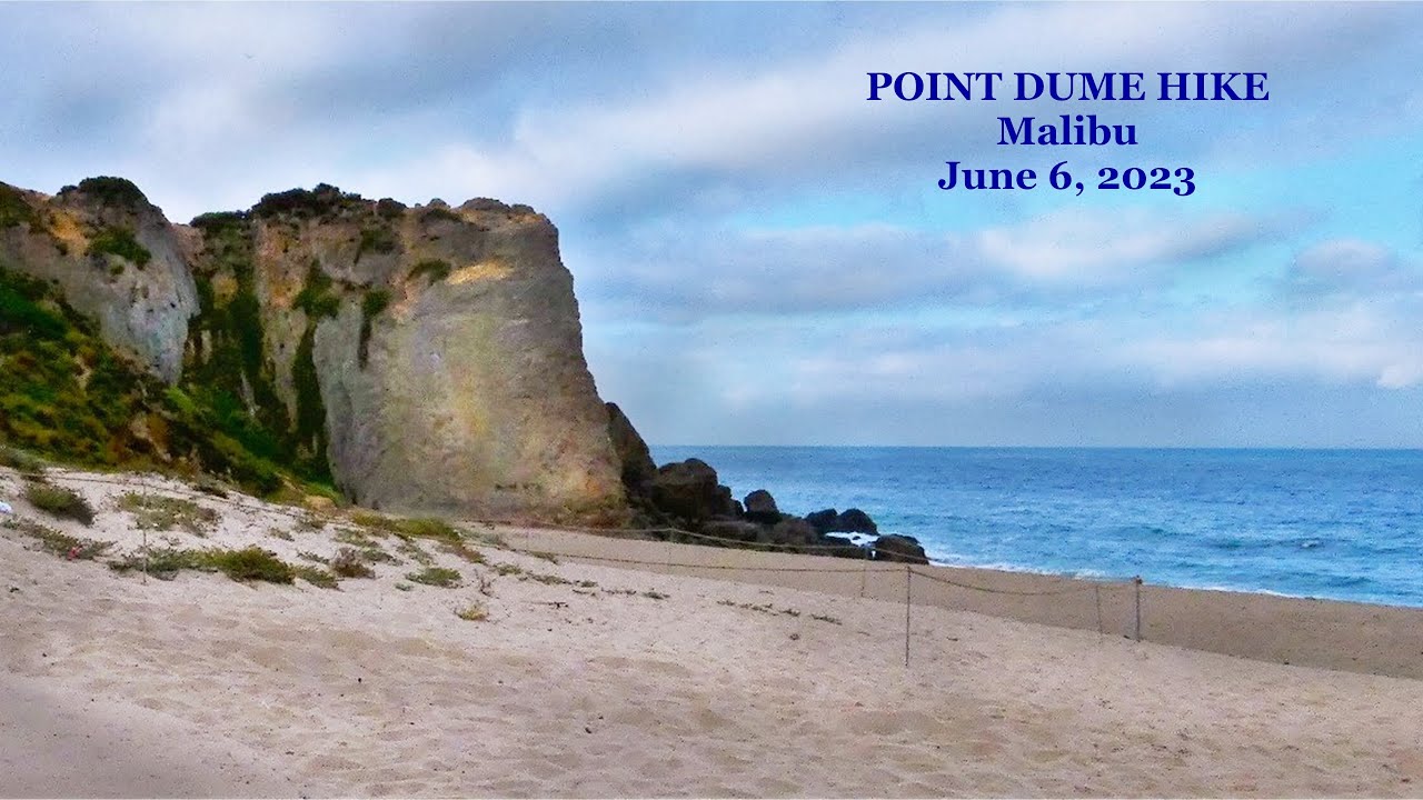 Los Angeles County - Point Dume Hike - YouTube