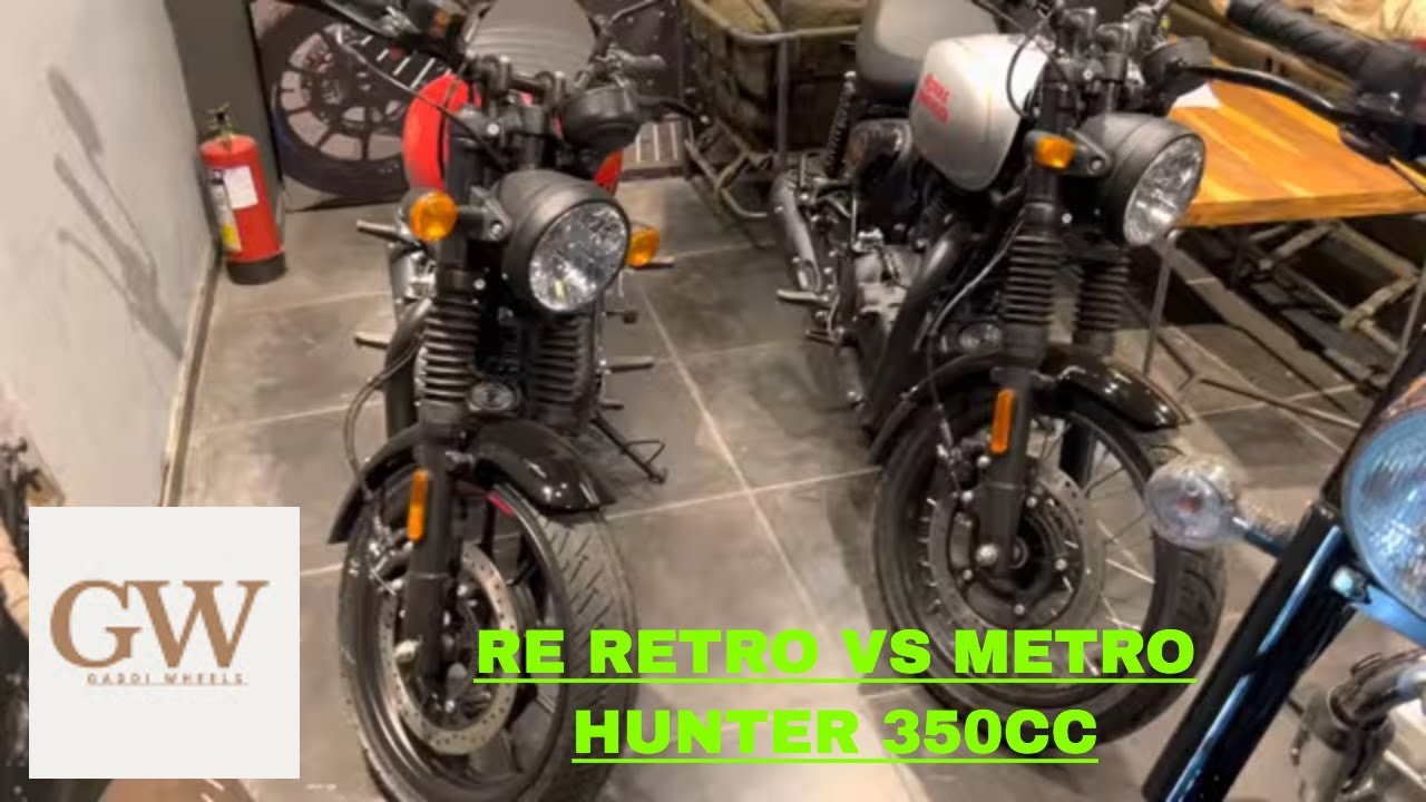 RE Hunter 350cc || Detailed Review || Gaddi wheels - YouTube