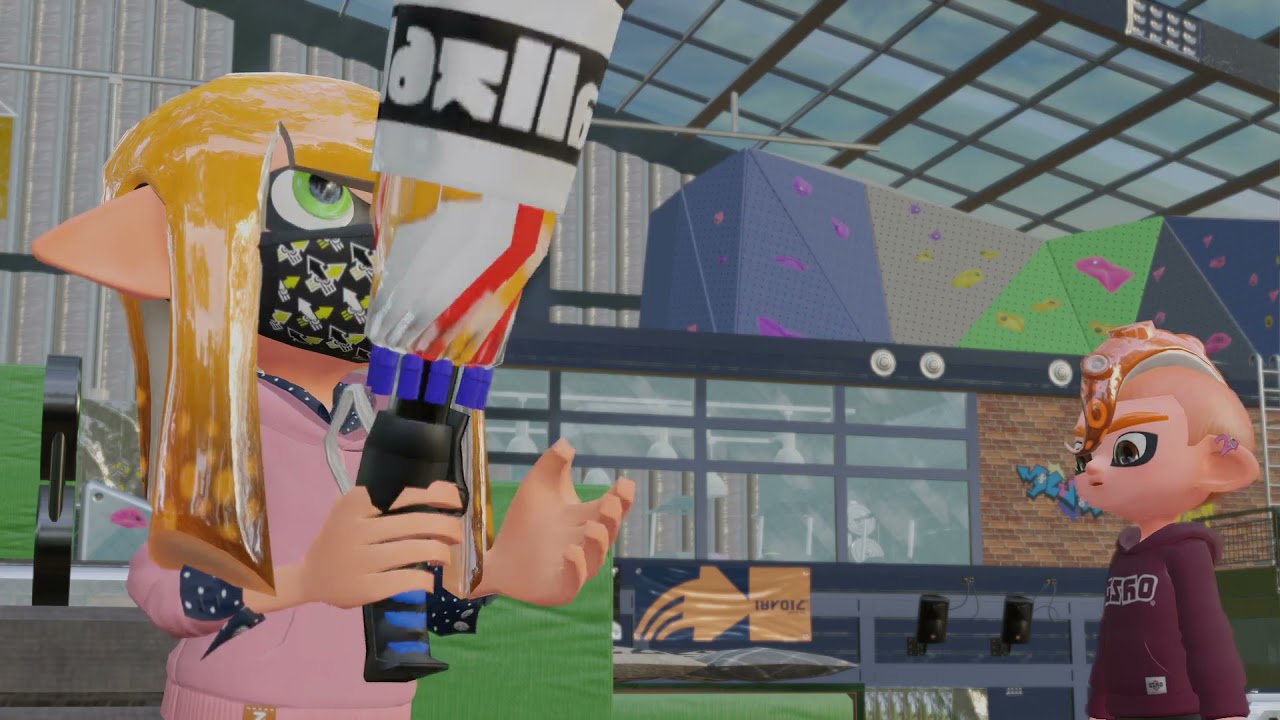 [Splatoon Blender] Gear Equipt (old) - YouTube
