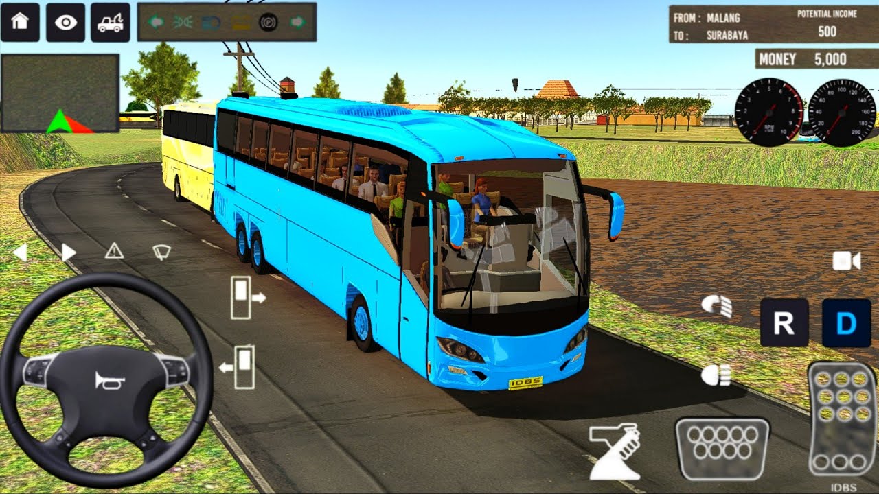 New Bus Driver Games 2025 - Indonesia Euro Coach Bus Driving Video Game ...
