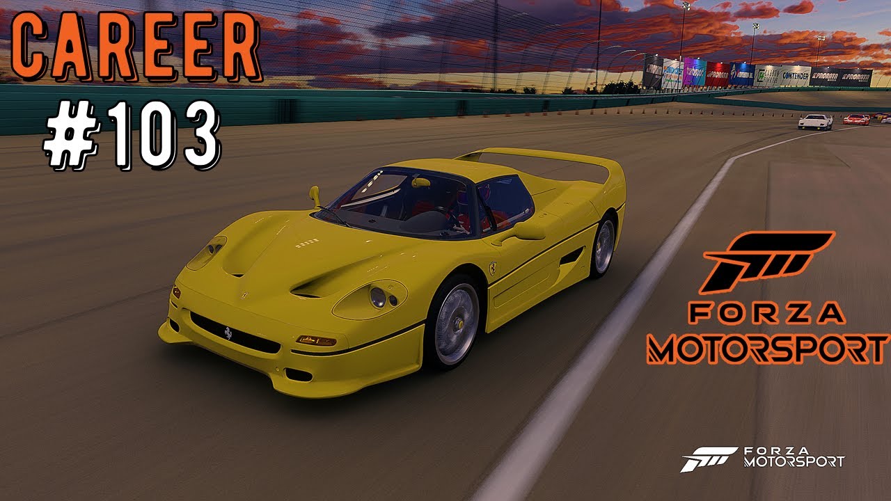 Forza Motorsport /Homestead Miami Speedway/Ferrari F50/ - YouTube