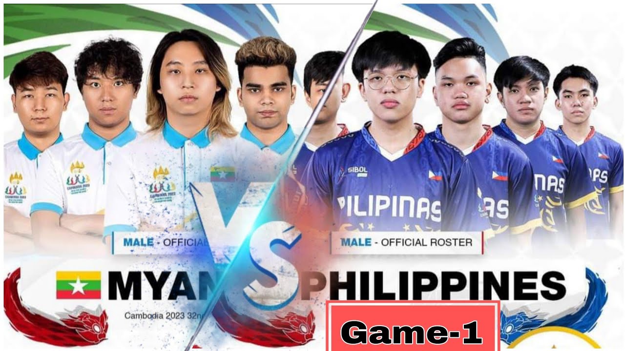 (myanmar vs philippines)seagame semi final Game-1(highlight)replay ...