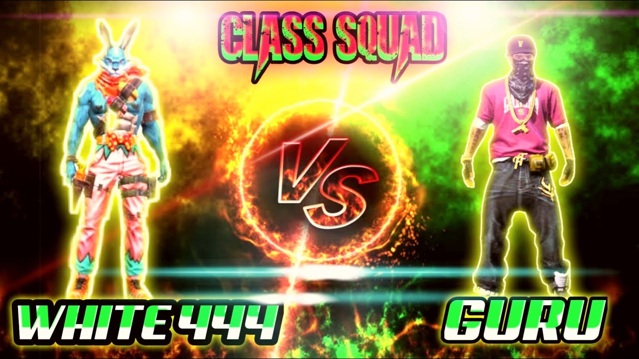 WHITE 444 Vs GURU 1 Vs 1 Free Fire Custom Match | Free fire 1 vs 1 ...