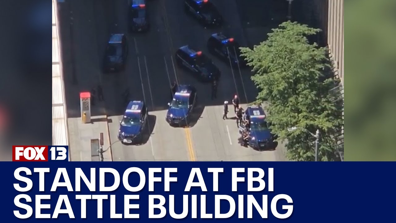 Armed woman in standoff at FBI Seattle building | FOX 13 Seattle - YouTube