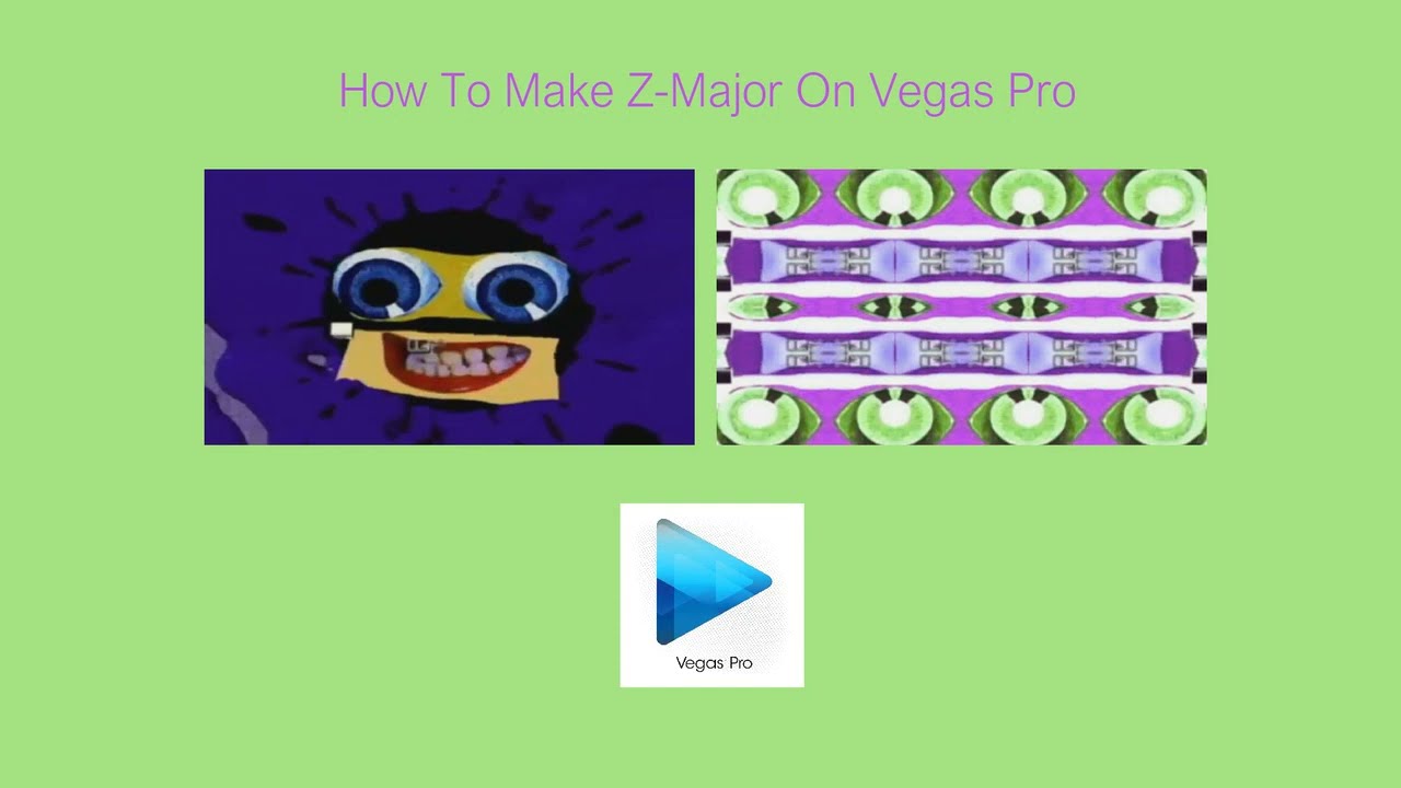 How To Make Z-Major On Vegas Pro - YouTube