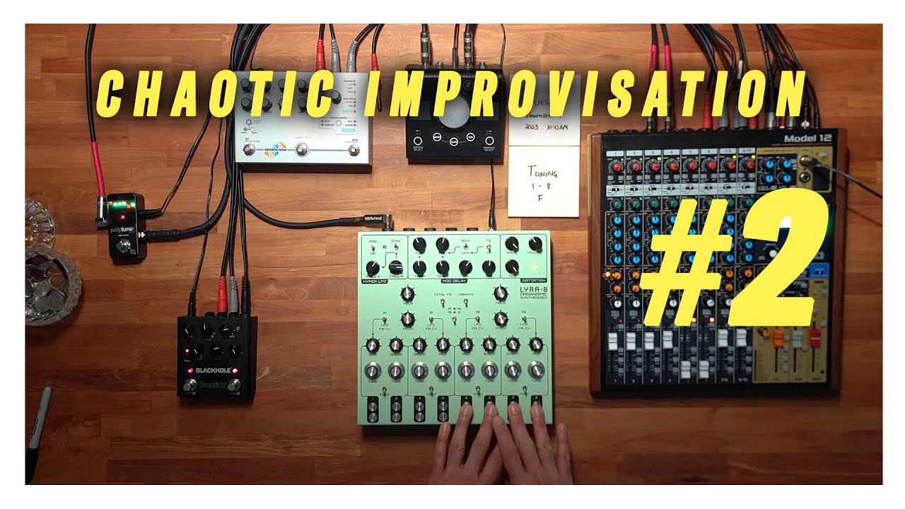 Chaotic Synth Performance #2 [Lyra 8, Microcosm] - YouTube