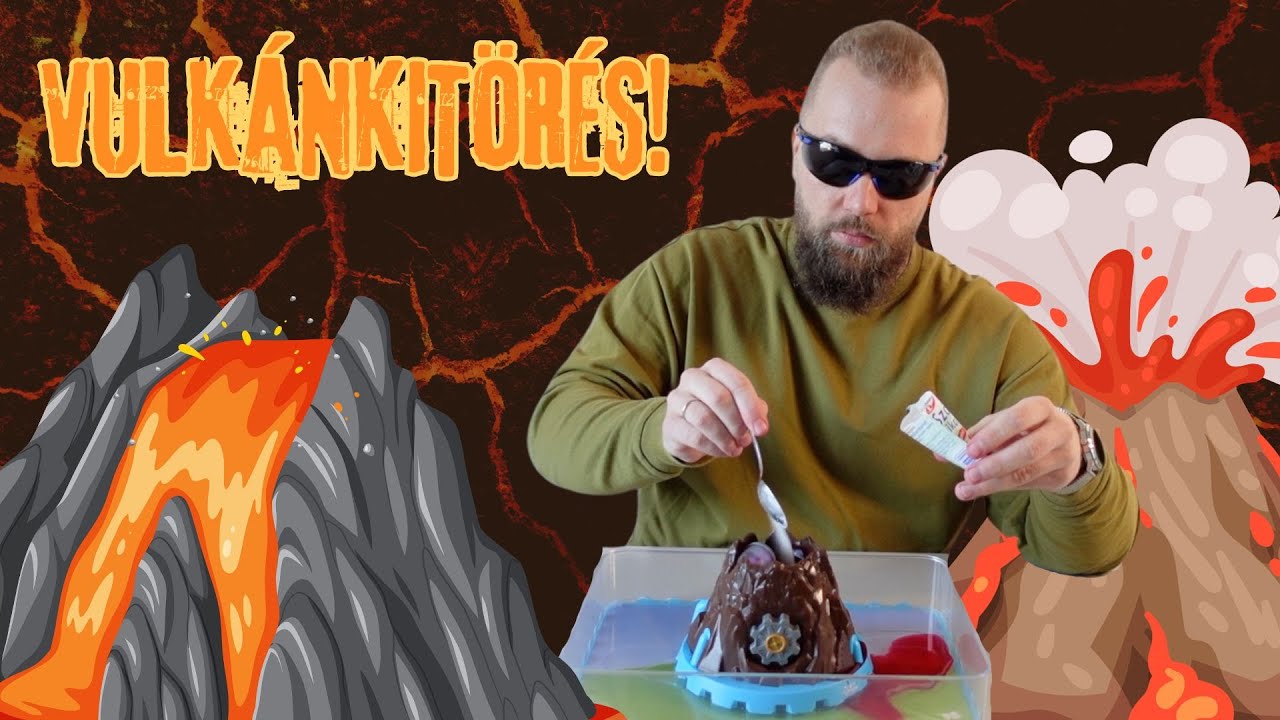 VULKÁNKITÖRÉS! - Beaker Creatures - Bubbling Volcano Reactor ...