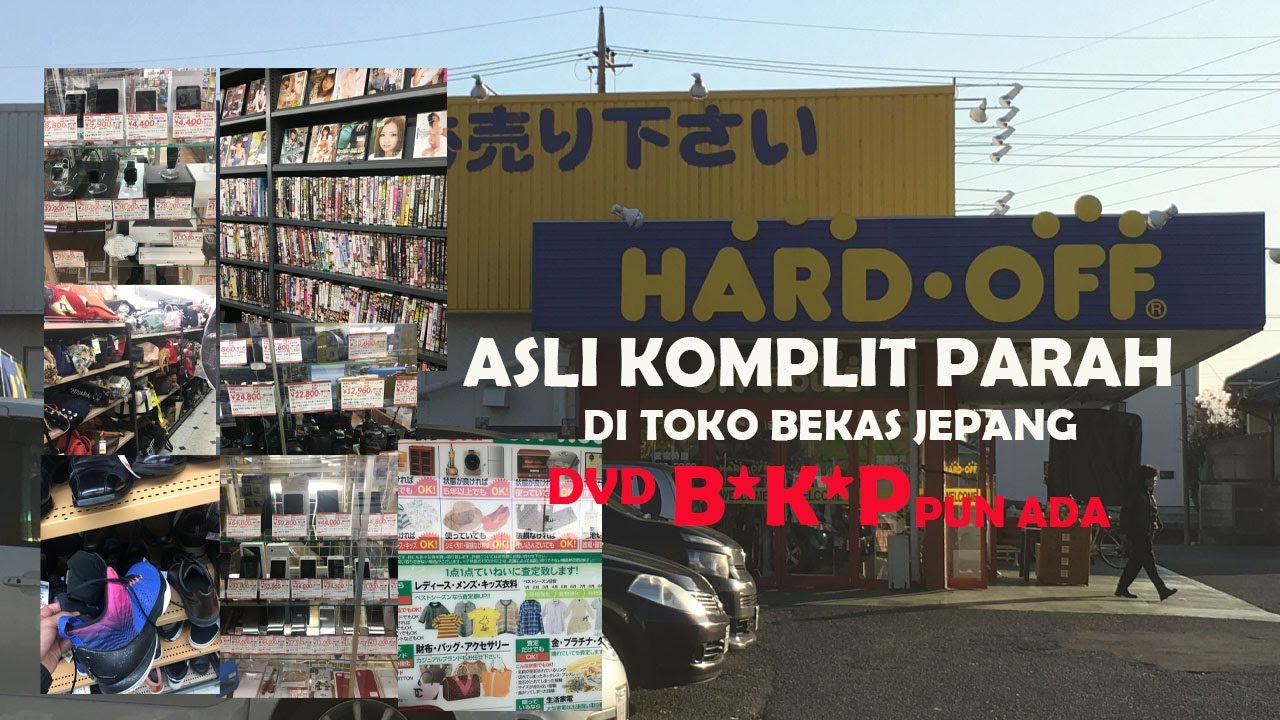 SELAMA 2 TAHUN DI JEPANG BARU TAU KALO DI HARD OFF DI JUAL DVD BOKEP JUGA - YouTube