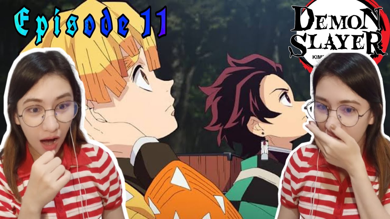 DEMON SLAYER: KIMETSU NO YAIBA REACTION Episode 11 - YouTube