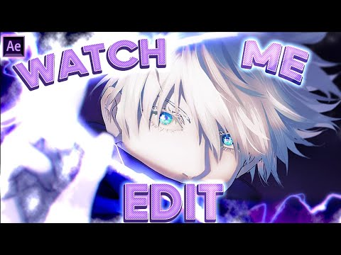 WATCH ME EDIT AFTER EFFECTS Anime! How to make a channel intro (FREE ...