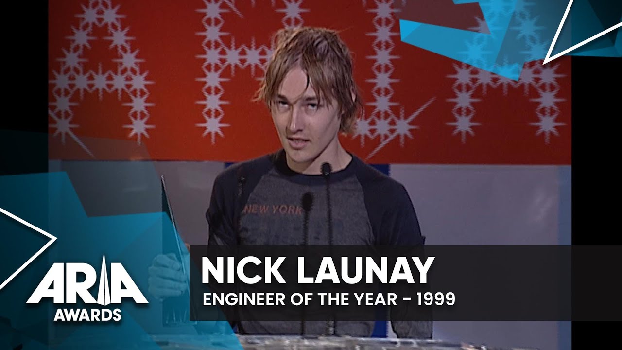 Nick Launay wins Engineer Of The Year | 1999 ARIA Awards - YouTube