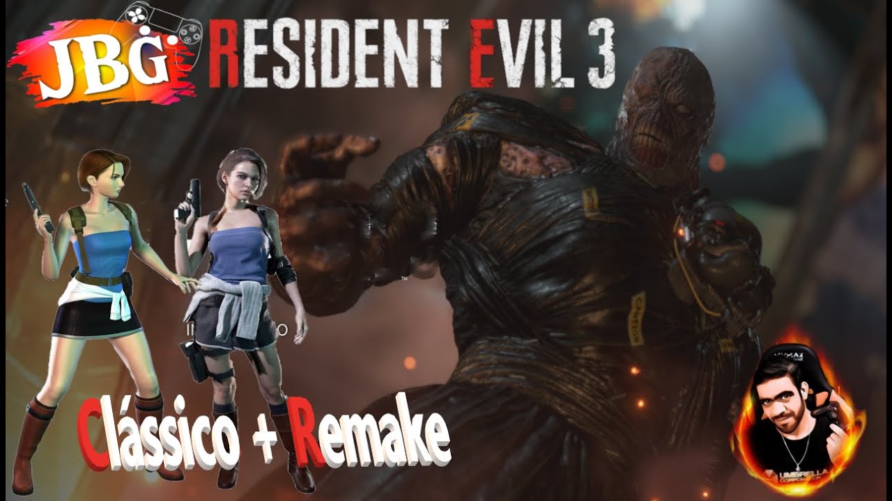 Resident Evil 3 - Clássico + Remake da Madrugada - Continuação de RE3 ...