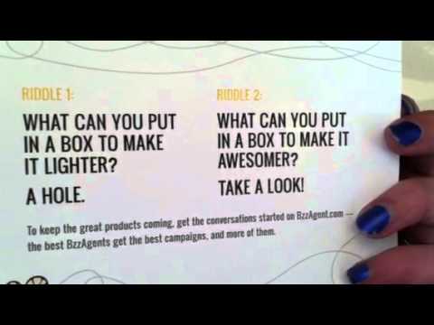 BzzAgent UNBOXING my GoVeggie Mission - YouTube