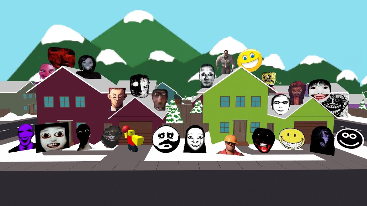 Nico's Nextbots South Park World Gmod !!! - YouTube