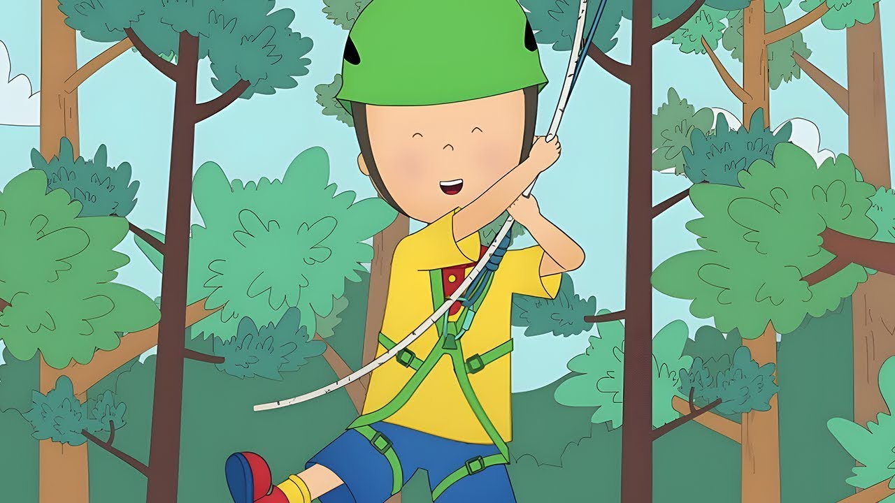 Swinging Through the Trees! | Caillou's New Adventures - YouTube