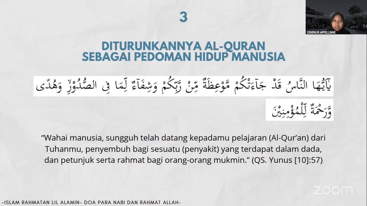 Doa para nabi memohon Rahmat Allah - YouTube