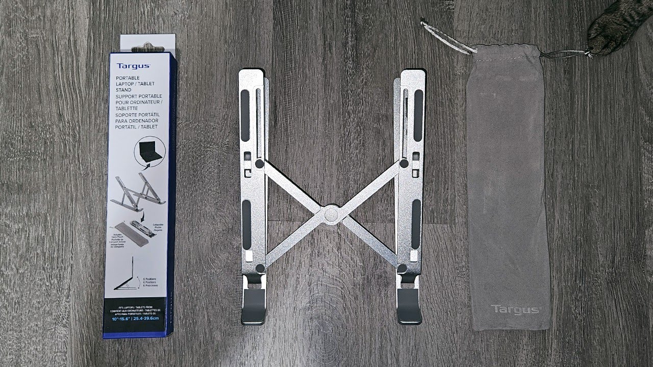 The Surprisingly Portable Laptop Stand From Targus - YouTube