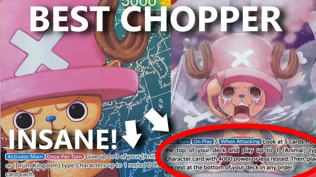 EB02 CHOPPER is the Real Deal! | Meta Deck Profile (One Piece TCG ...