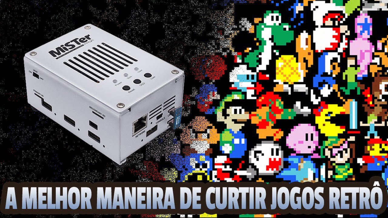 A Melhor Maneira de Curtir Jogos Retrô! - Mister FPGA Review - YouTube
