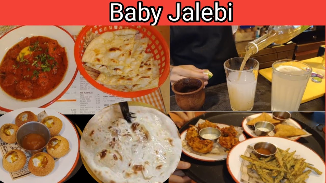 Halal Street food Barcelona | Baby Jalebi Restaurant - YouTube