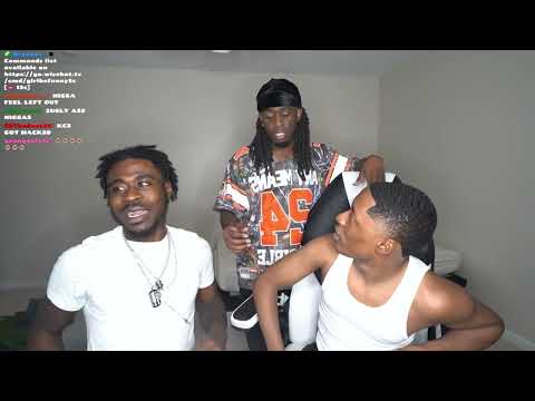 Kai Cenat , Tylil , Punga , Lil Rodney Late Night Smoking session Vibe ...