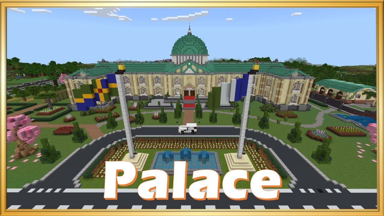 Epic Minecraft Palace Mega Build - YouTube
