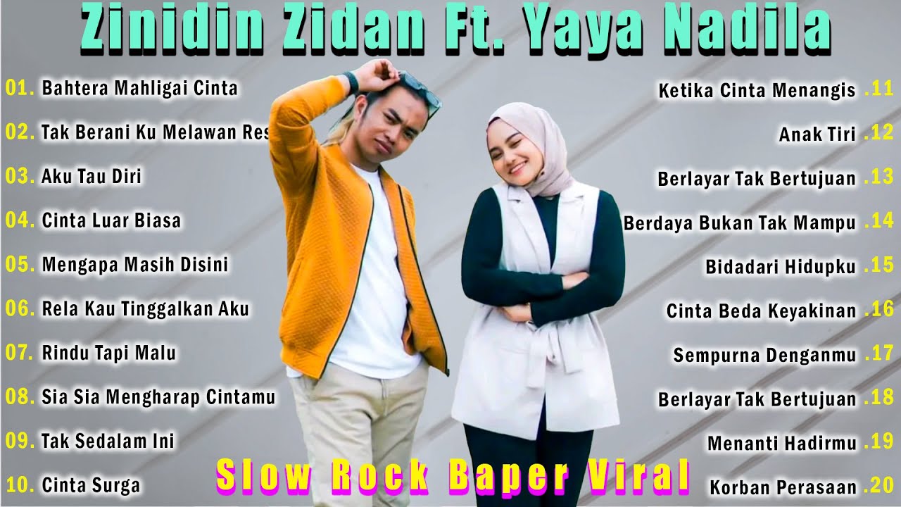 Zinidin Zidan Ft Yaya Nadila - Bahtera Mahligai Cinta - Slow Rock Full ...