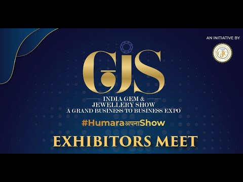 GJS - India Gem And Jewellery Show 2022 | Exhibitors Meet | Jio world ...