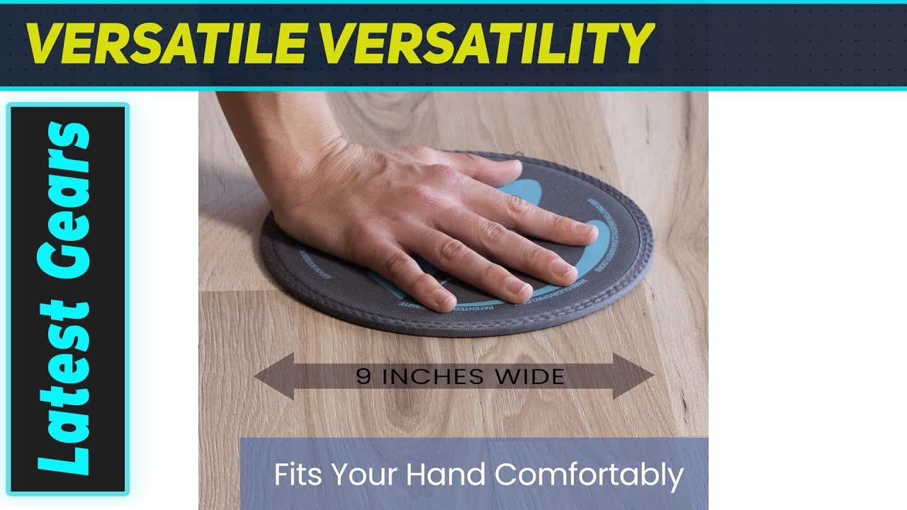 Gliding Exercise Discs: The ULTIMATE Club Pack for Gyms! - YouTube