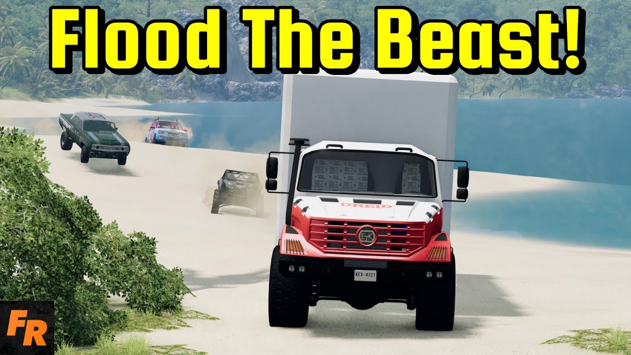 Flood The Beast! - The Fastest Motorhome - BeamNG Drive - YouTube