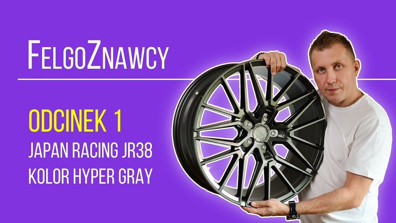 FelgoZnawcy #1 - Felga JR-Wheels JR38 20'' Hyper Gray - YouTube