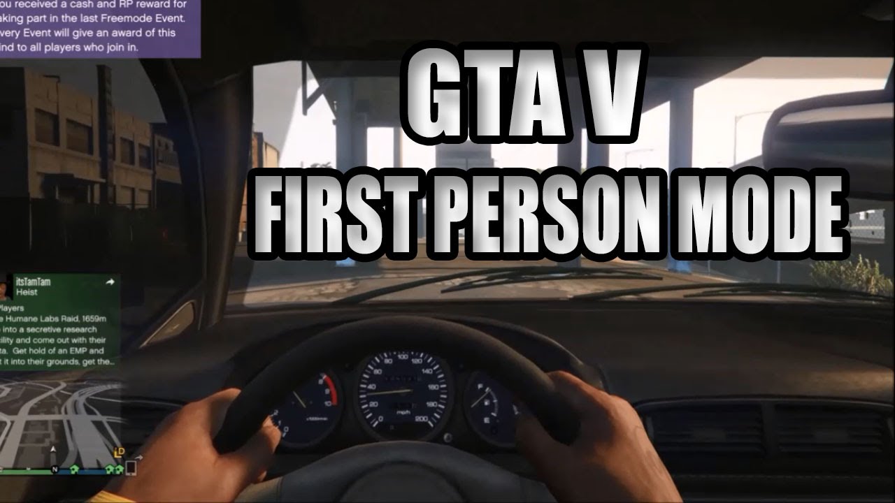 GTA V First Person Mode - YouTube