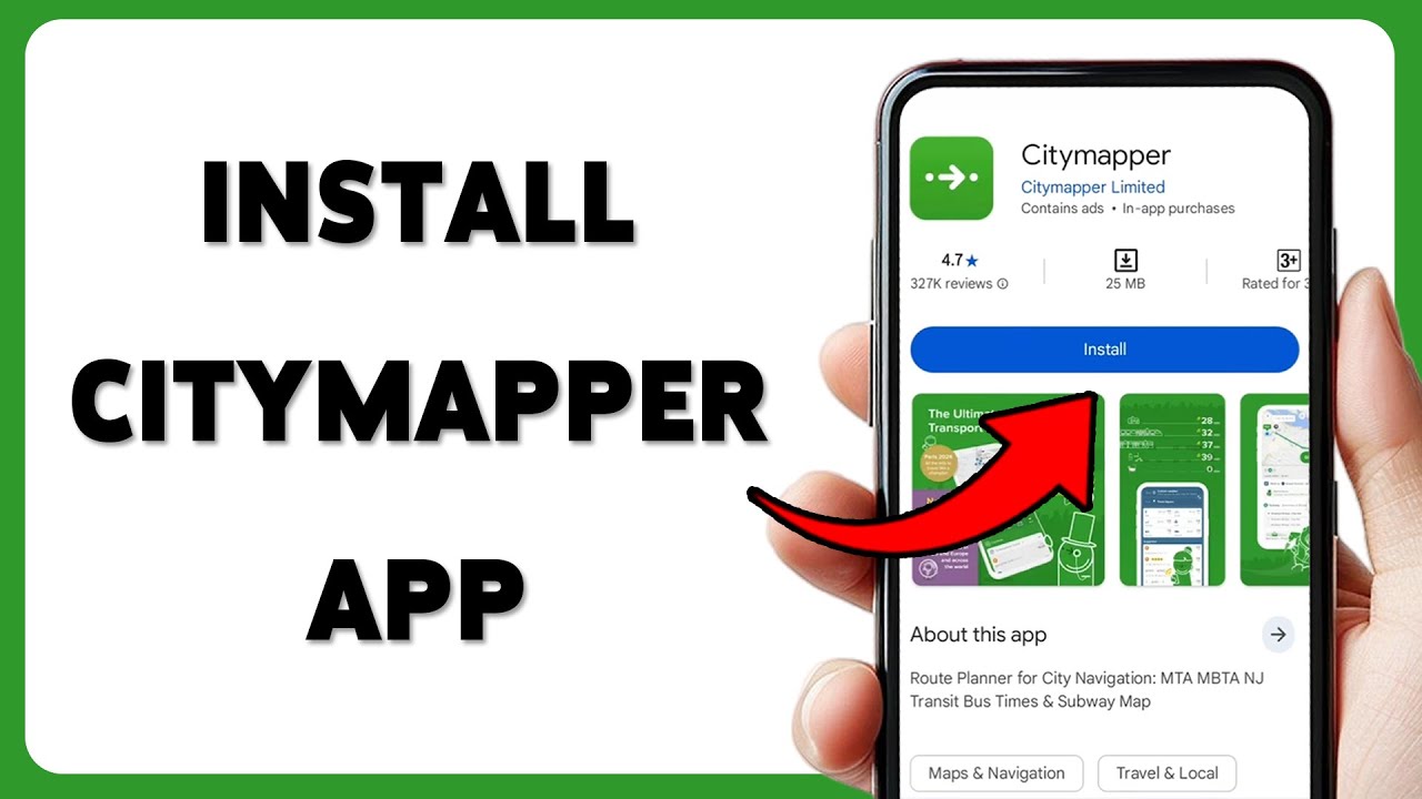 How To Install Citymapper App | Citymapper Installation And Setup Guide ...