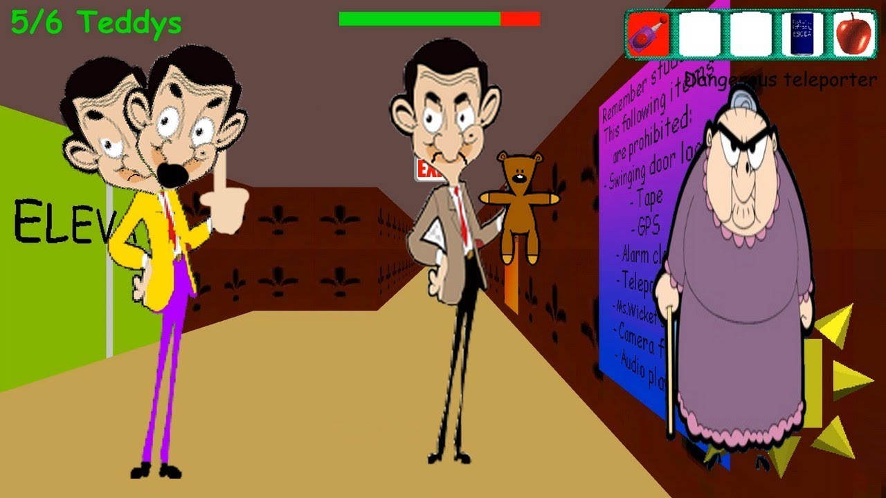 Mr.Bean's Basics Custom Maps 6 Classes Edition - Baldi's Basics Random ...