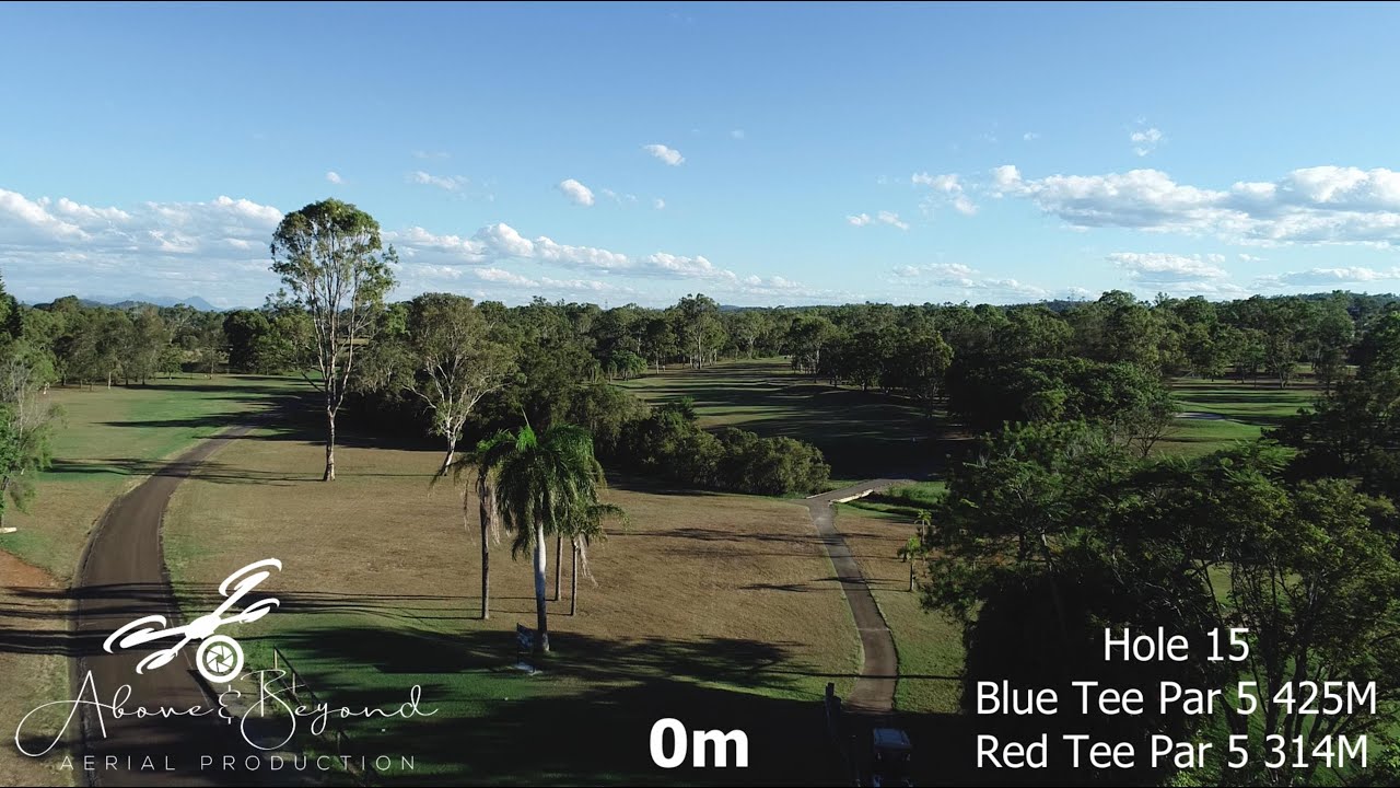 Calliope Golf Club - Hole 15 - YouTube