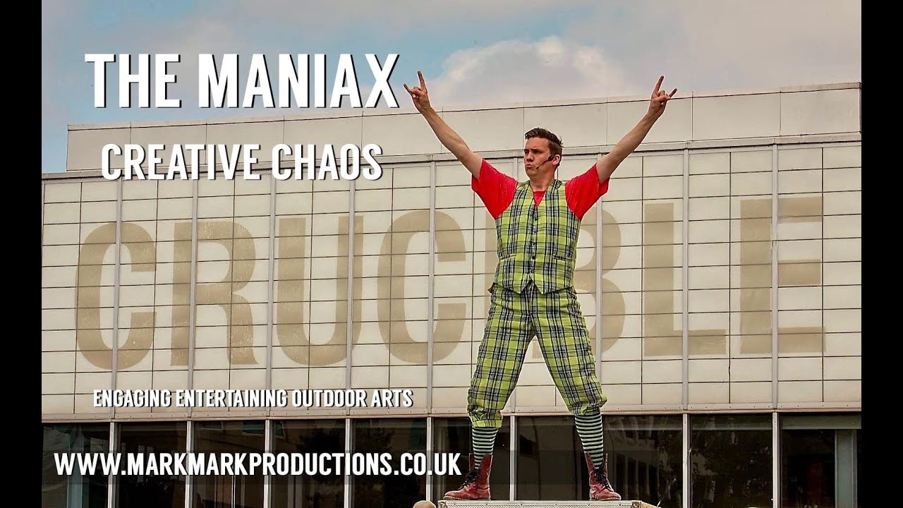 The Maniax Street Theatre Show Markmark Productions - YouTube