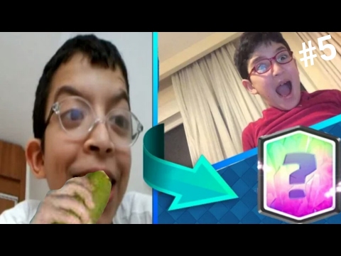 EFSANEVİ KART ÇIKINCA ÇILDIRAN VELETLER - EN KOMİKLERİ DERLEME  #5 - ::: CLASH ROYALE :::