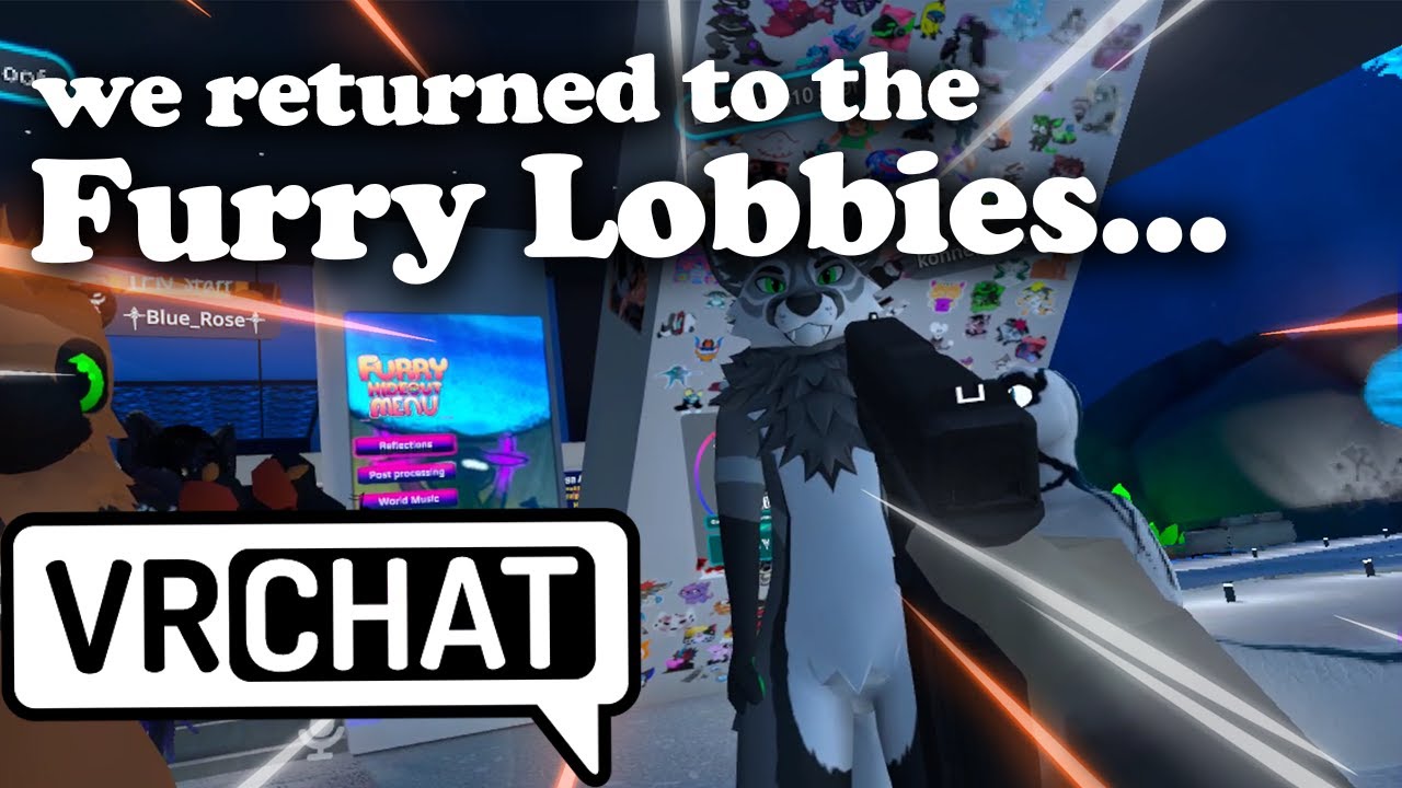 we went back to furry lobbies in vr chat... *CRASHED OUT AGAIN* - YouTube
