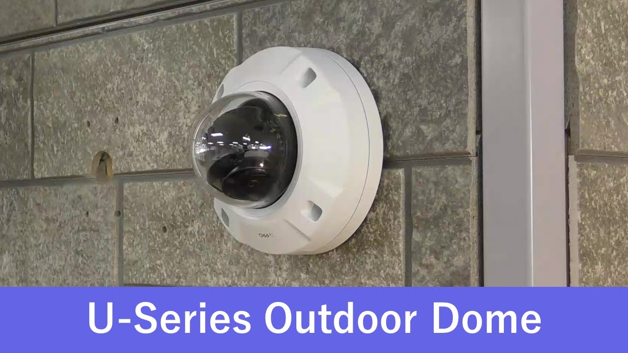 How to install U series outdoor varifocal dome camera - YouTube