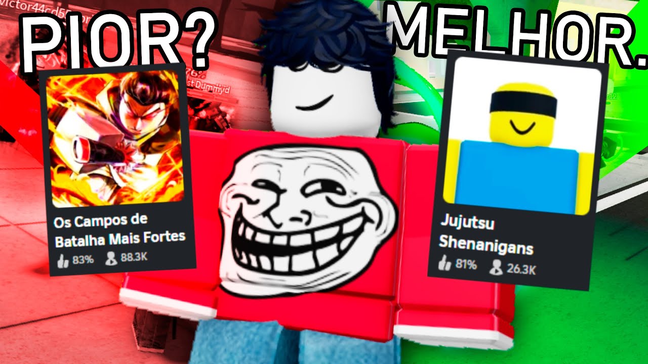 Quasar e Johan decidem o MELHOR Battlegrounds do Roblox - YouTube