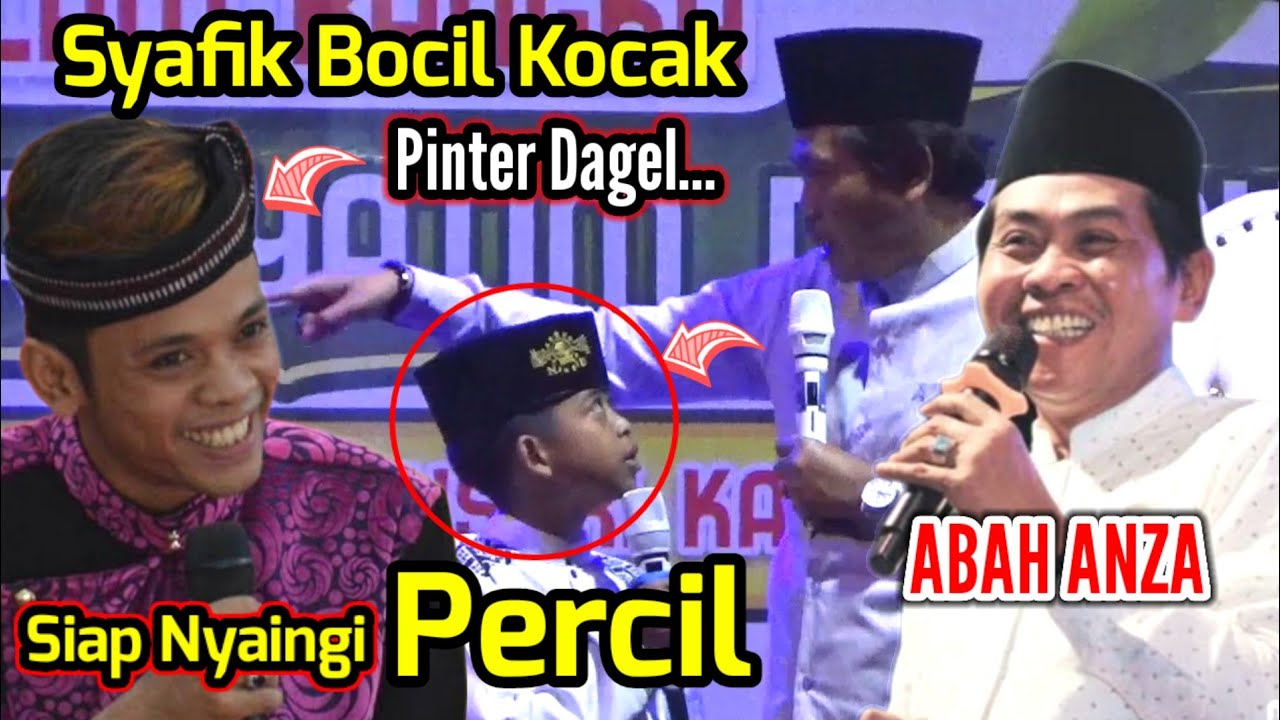 Kh Anwar Zahid Dan Syafiq Bocil Mirip Percil Pinter Dagelan !! - YouTube