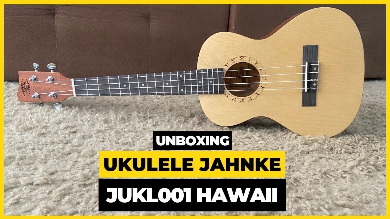 Unboxing Ukulele Jahnke JUKL001 Hawaii - YouTube