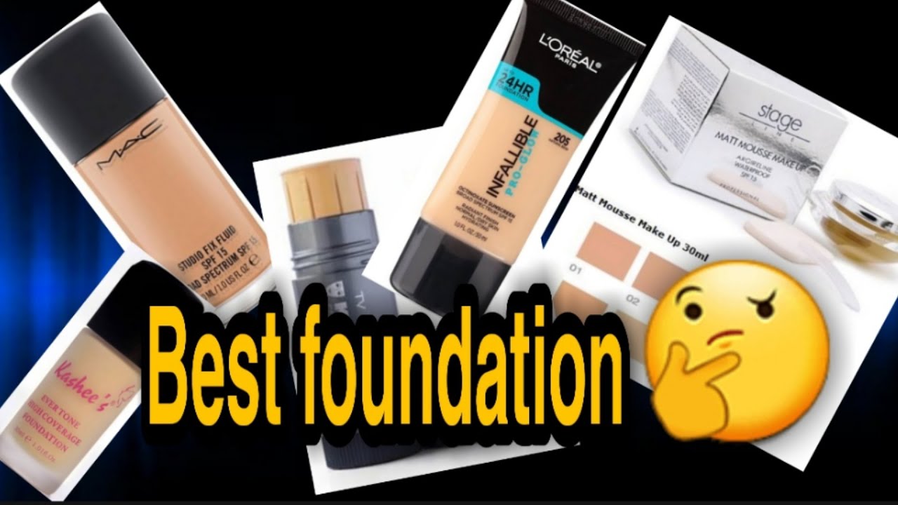 Top foundations | Top 5 bases | Top 5 foundations | Flawless base - YouTube