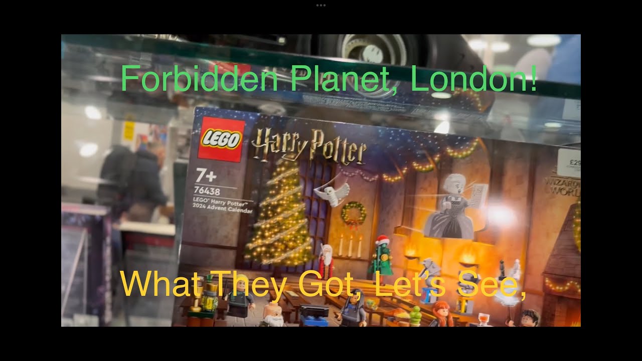 A QUICK TRIP TO FORBIDDEN PLANET LONDON, WHAT THEY GOT? LETS SEE! Ep 43 ...