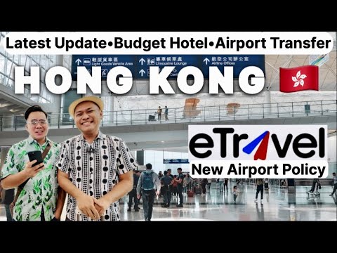 Hong Kong 2025: New Policy for Filipinos (E-Travel and Travel Tax)